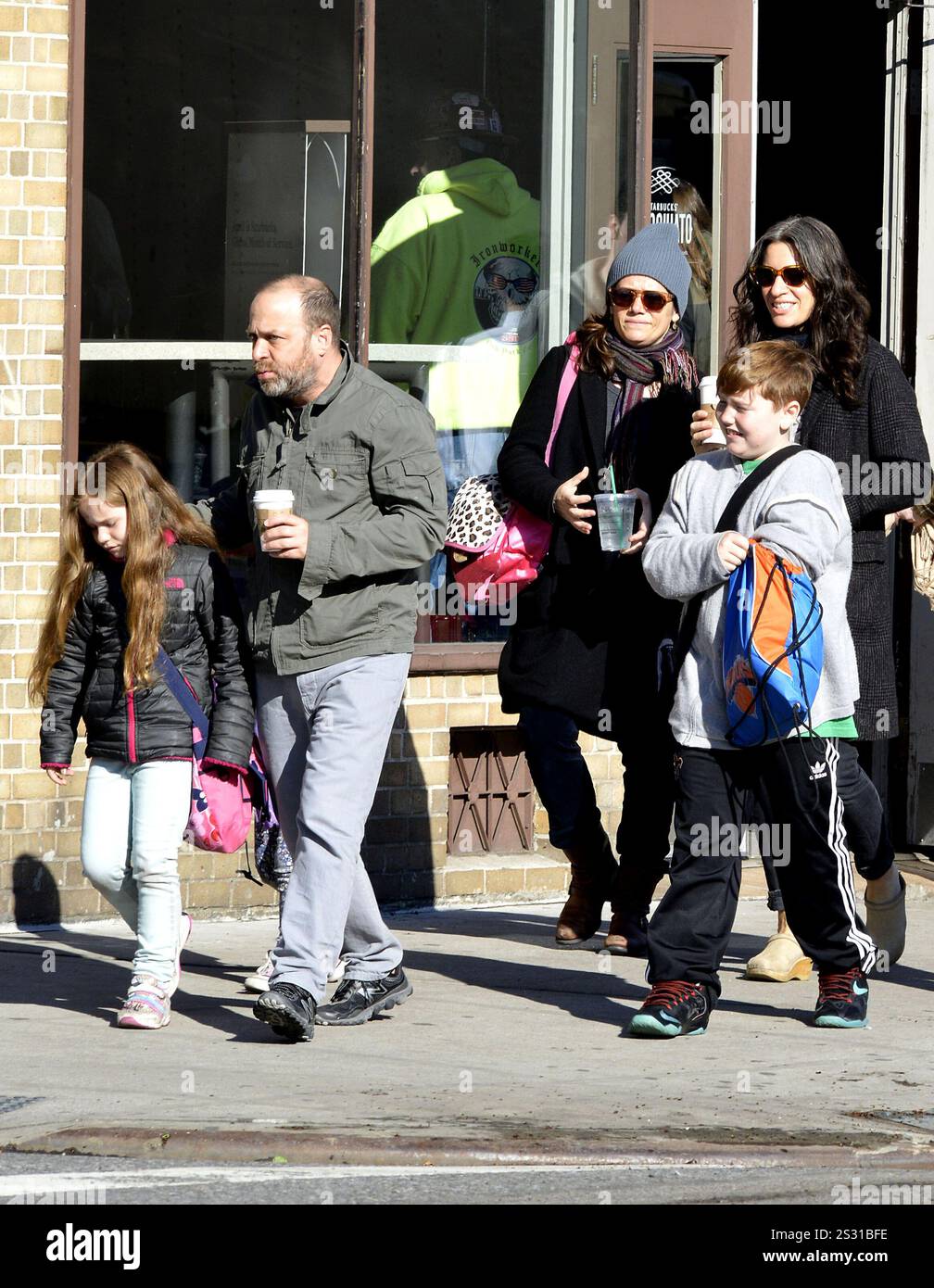 Mimi O'Donnell picks up her children from school in New York City - 09 ...