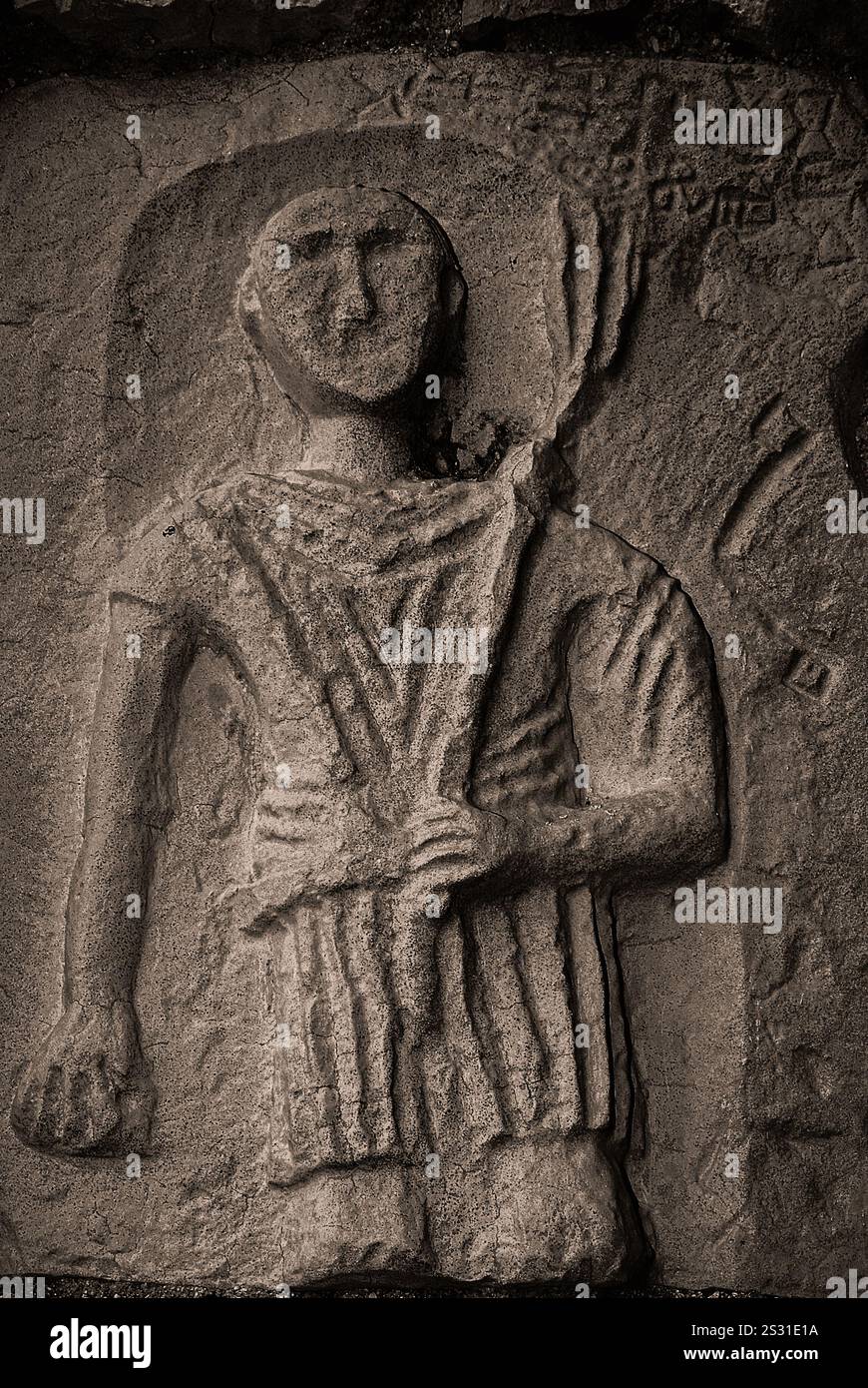 Medieval depiction of Saint George with a palm branch, symbol of a ...