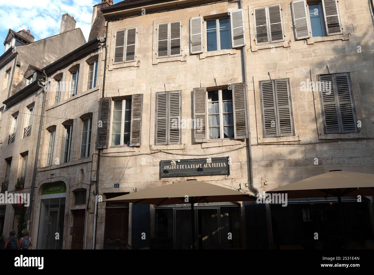 Dole, France. September 20th 2024 Beautiful architecture of Dole in the ...