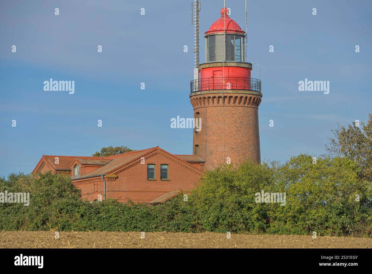 Leuchtturm Buk, Bastorf, Landkreis Rostock, Mecklenburg-Vorpommern ...