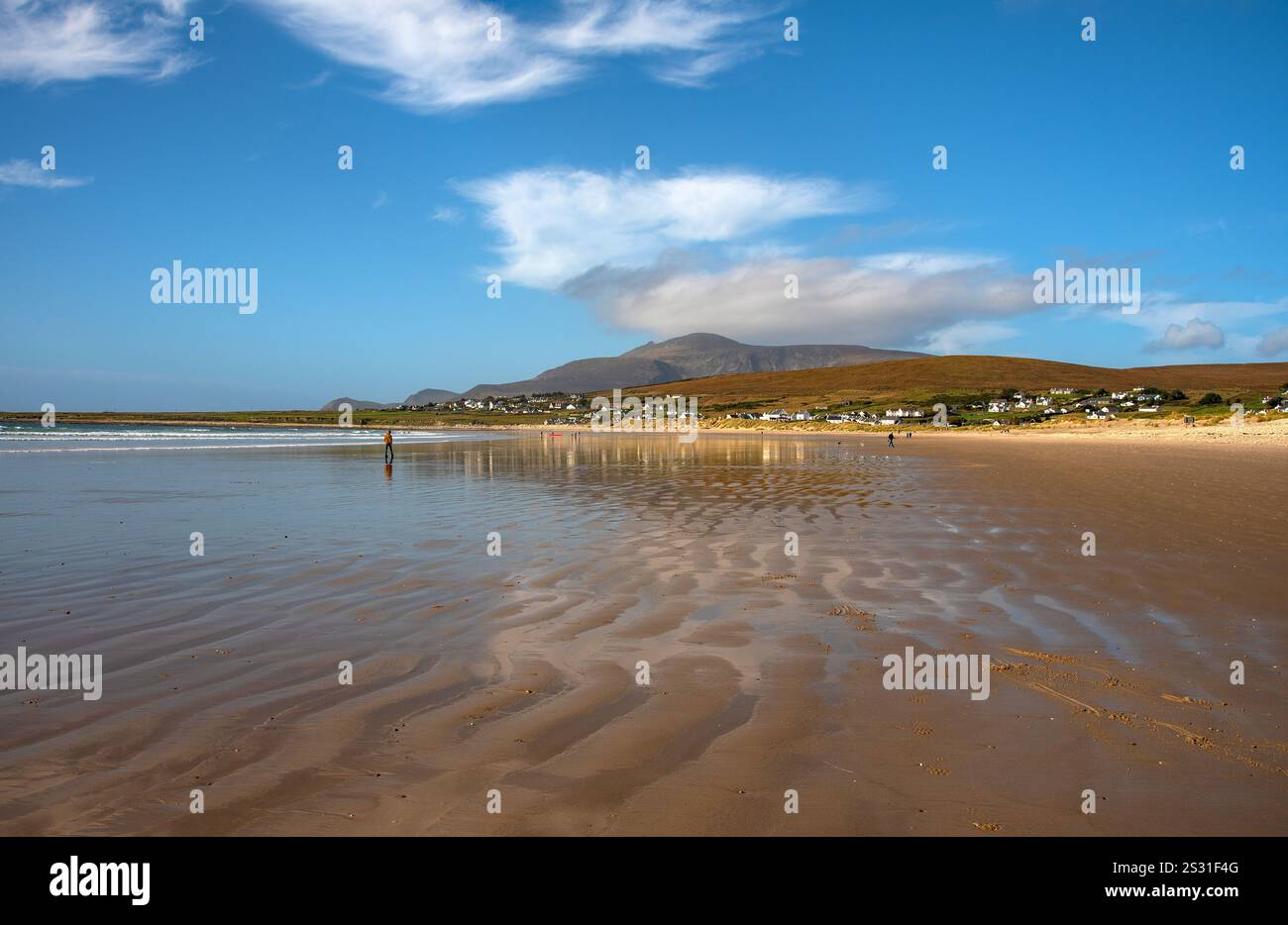Atlantic waves on Keel Beach in Co, Mayo, Ireland Stock Photo - Alamy