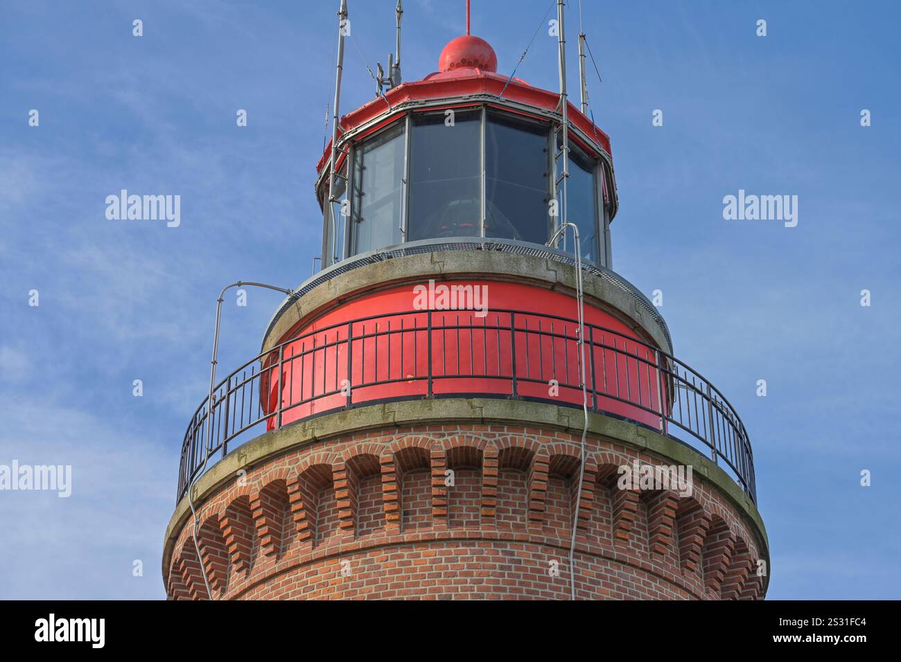 Leuchtturm Buk, Bastorf, Landkreis Rostock, Mecklenburg-Vorpommern ...