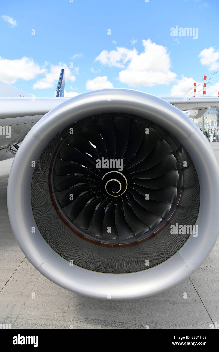 Lufthansa, Airbus, A350-900, Allegris, Details, Engine, Brakes ...