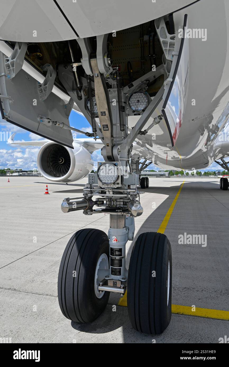 Lufthansa, Airbus, A350-900, Allegris, Details, Engine, Brakes ...