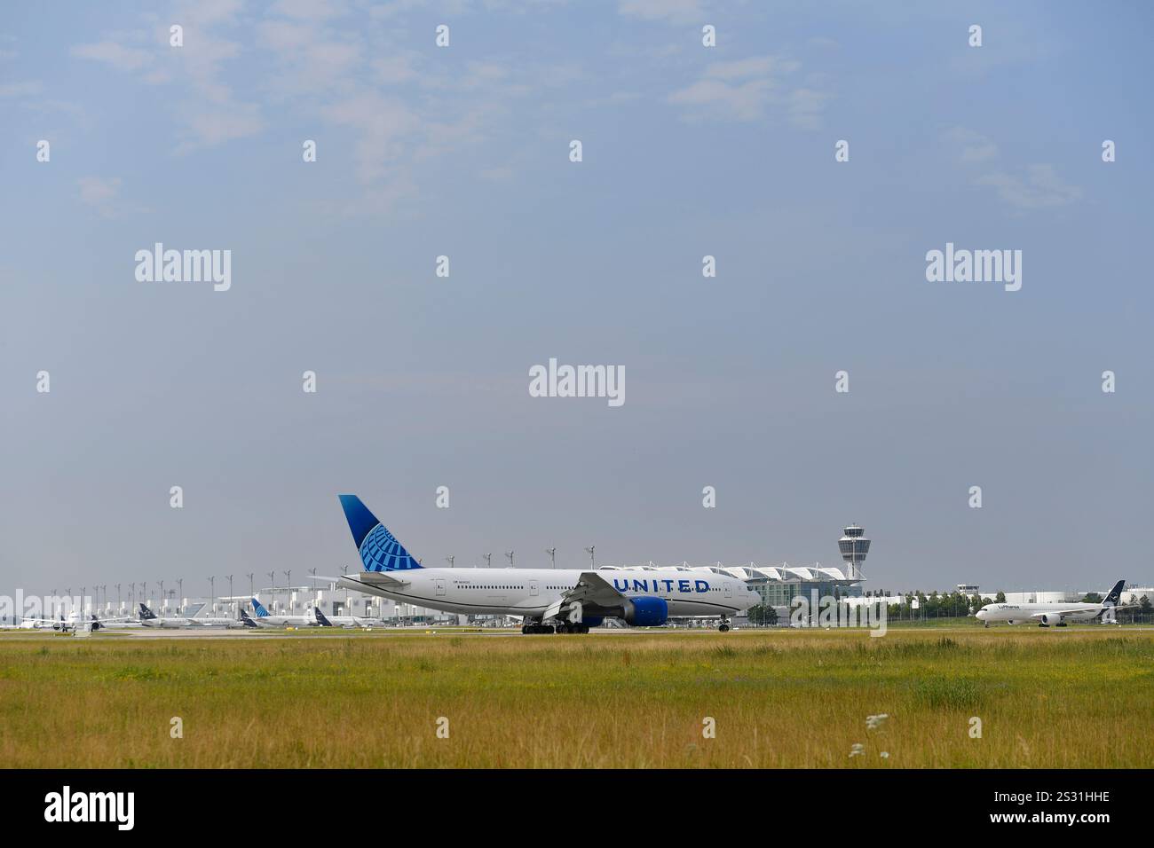 Aircraft, Munich Airport, Airport, Freising, Erding, Munich, Bavaria ...
