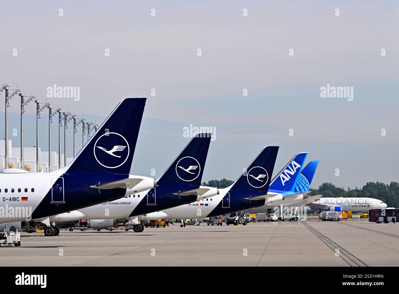 Munich Airport, Airport, Freising, Erding, Munich, Bavaria, Germany ...