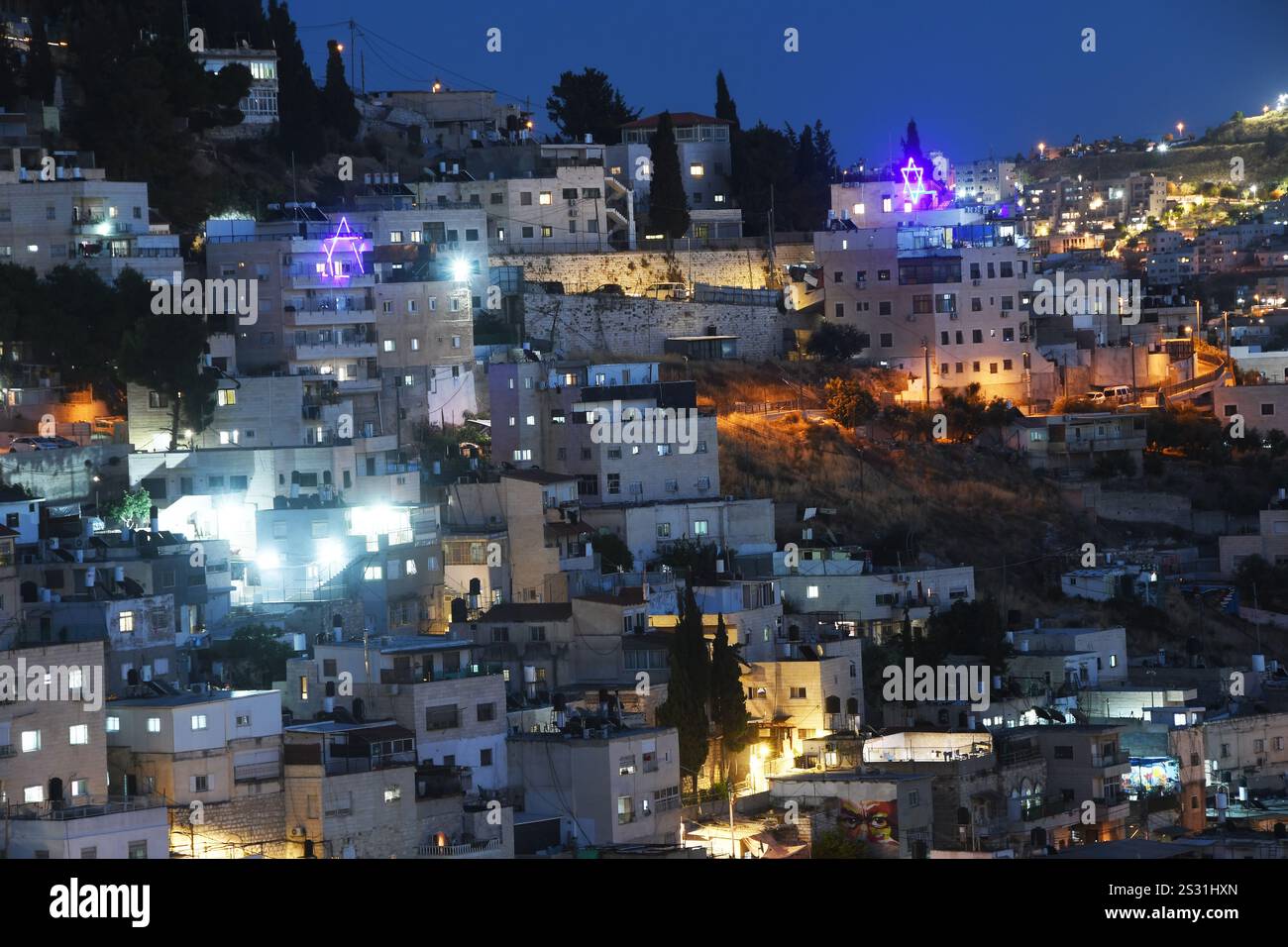 Neighborhood houses star hi-res stock photography and images - Alamy