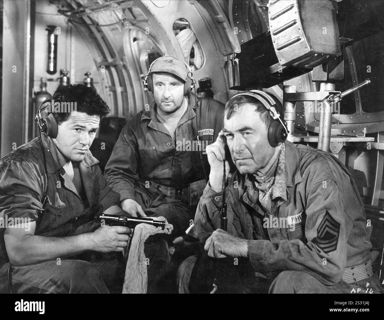 AIR FORCE JOHN GARFIELD, GEORGE TOBIAS, HARRY CAREY Date: 1943 Stock ...