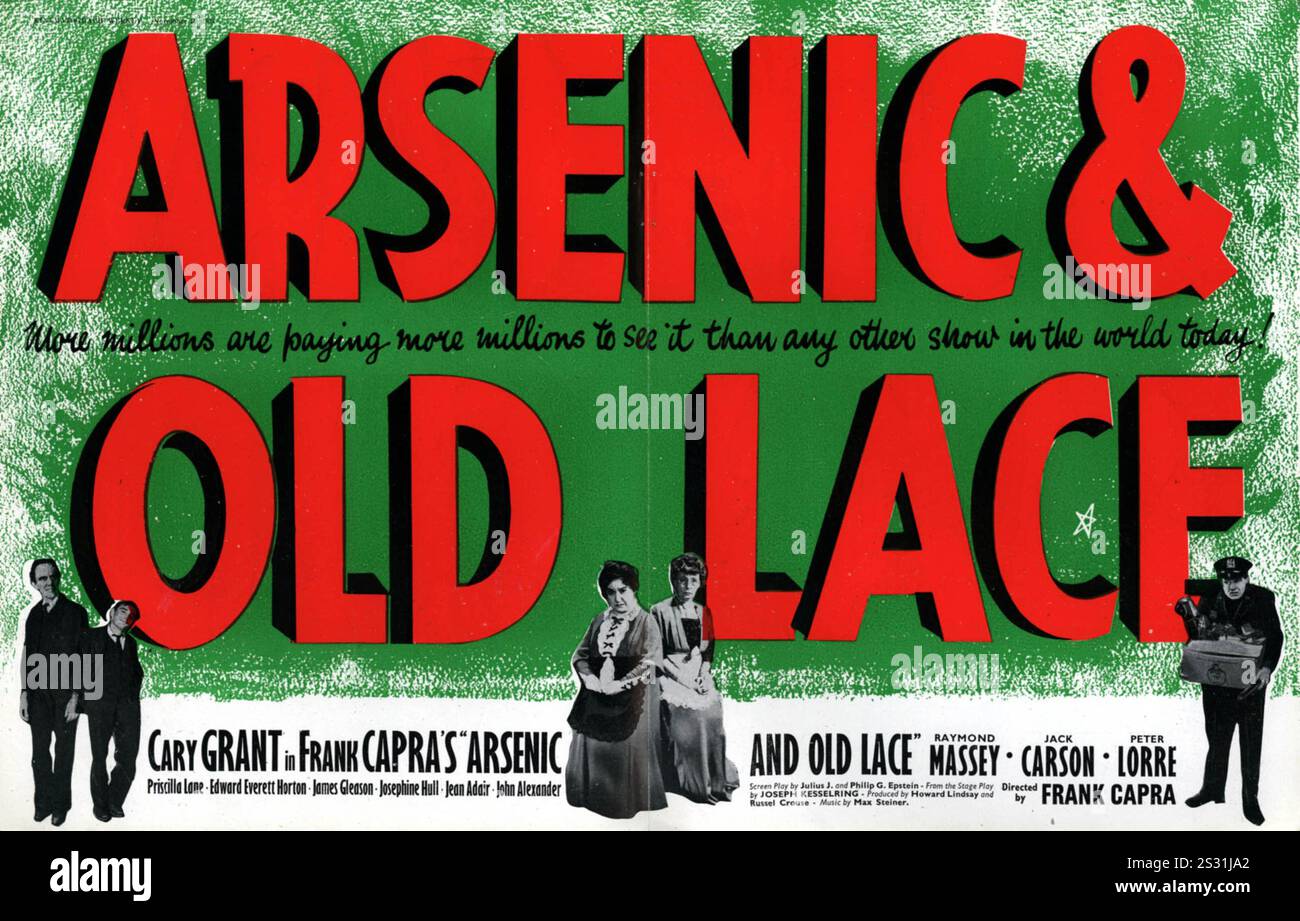ARSENIC AND OLD LACE Date: 1944 Stock Photo - Alamy