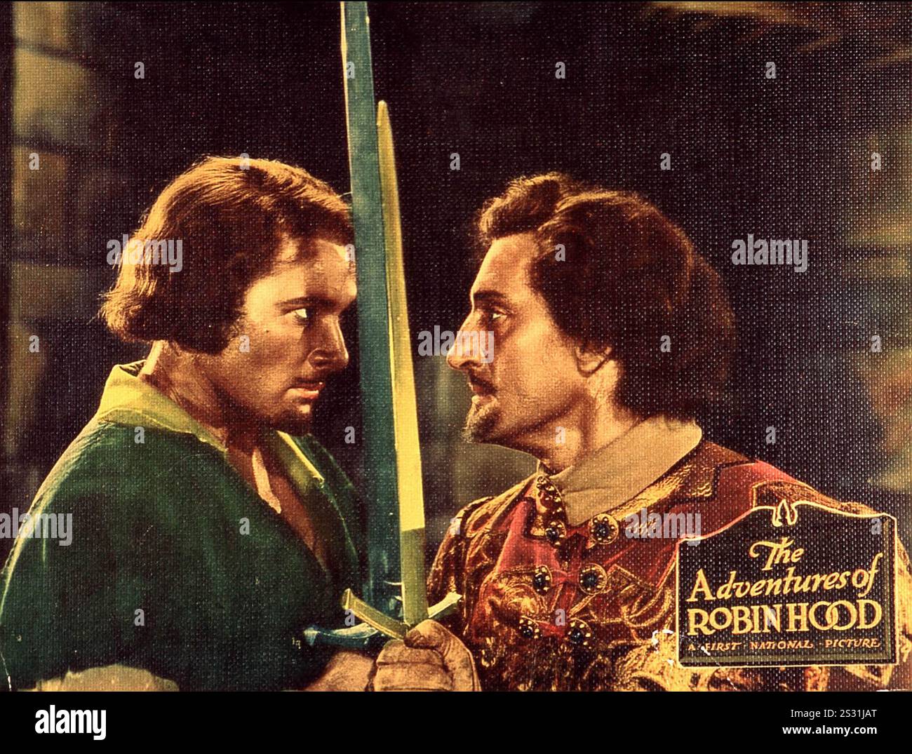 THE ADVENTURES OF ROBIN HOOD ERROL FLYNN, BASIL RATHBONE Date: 1938 ...