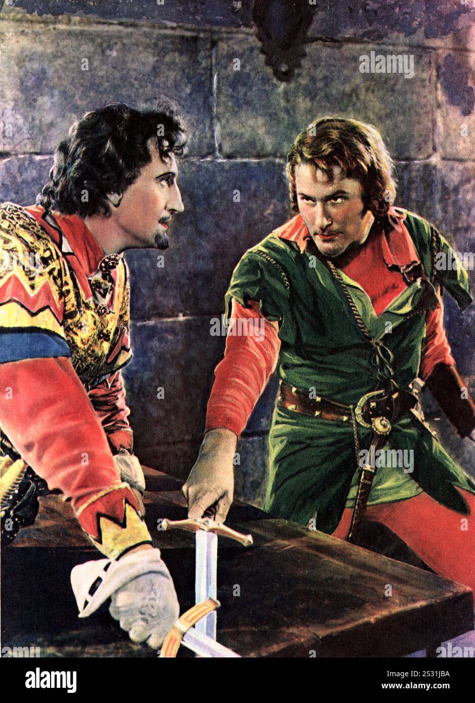 THE ADVENTURES OF ROBIN HOOD BASIL RATHBONE, ERROL FLYNN Date: 1938 ...