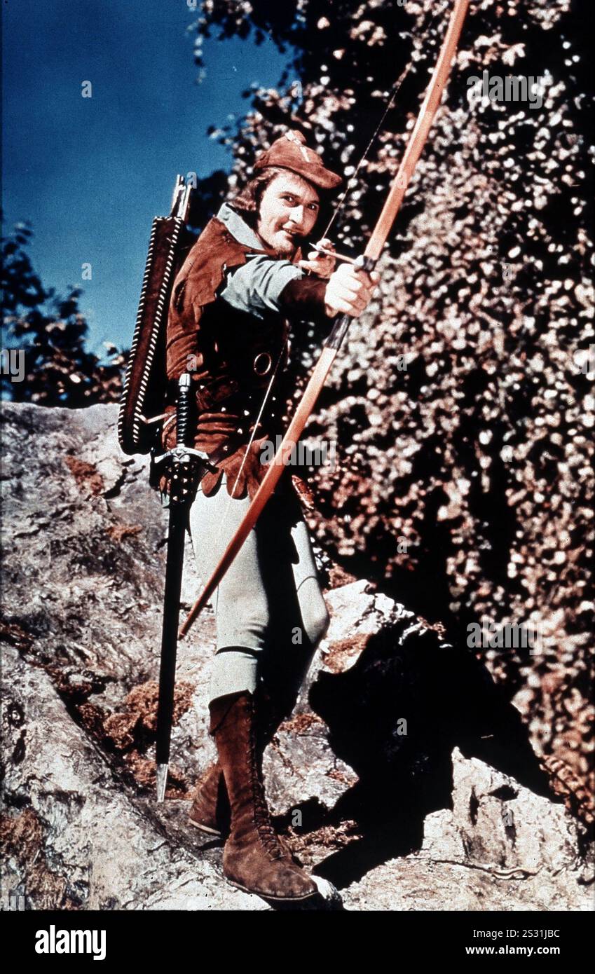 THE ADVENTURES OF ROBIN HOOD ERROL FLYNN Date: 1938 Stock Photo - Alamy