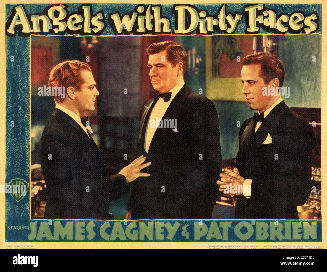 ANGELS WITH DIRTY FACES ANGELS WITH DIRTY FACES JAMES CAGNEY, GEORGE BANCROFT, HUMPHREY BOGART ...