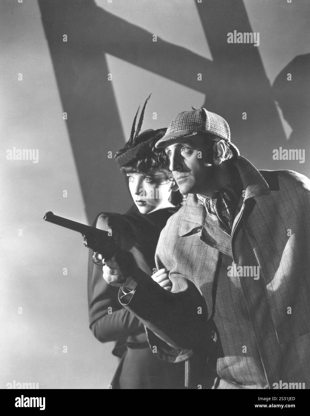 THE ADVENTURES OF SHERLOCK HOLMES IDA LUPINO, BASIL RATHBONE as ...