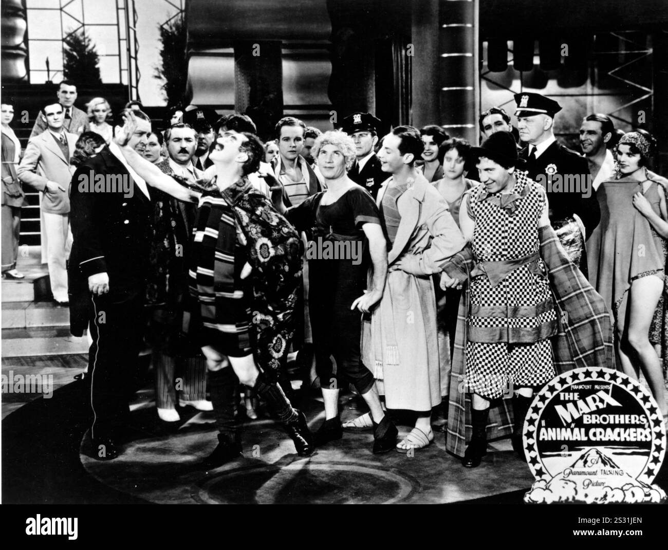 ANIMAL CRACKERS GROUCHO MARX, HARPO MARX, CHICO MARX AND ZEPPO MARX ...