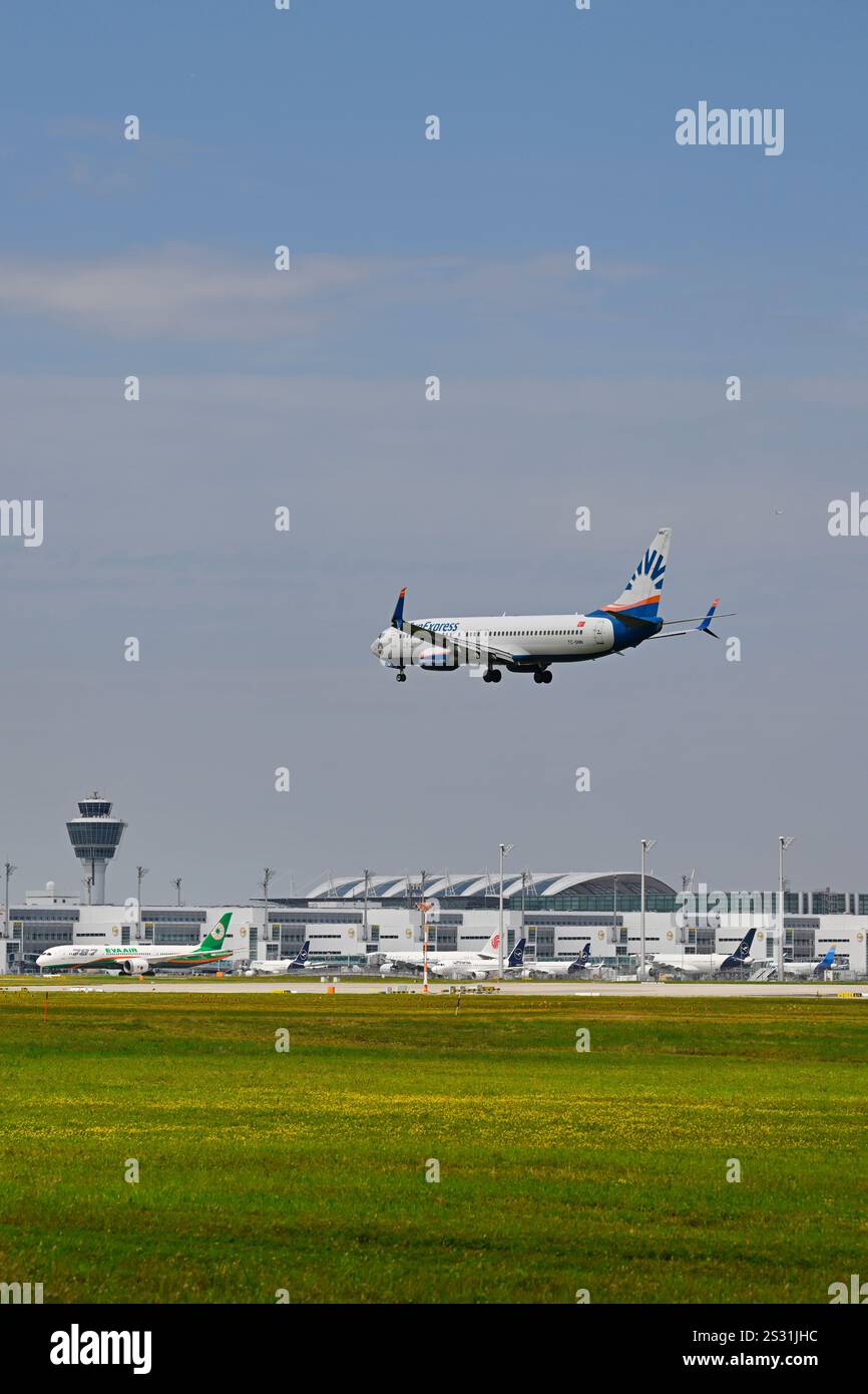 Aircraft, Munich Airport, Airport, Freising, Erding, Munich, Bavaria ...