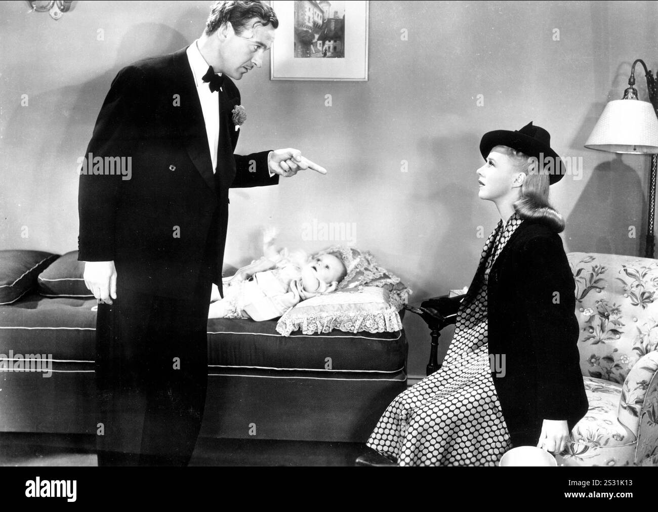 BACHELOR MOTHER DAVID NIVEN, GINGER ROGERS Date: 1939 Stock Photo - Alamy
