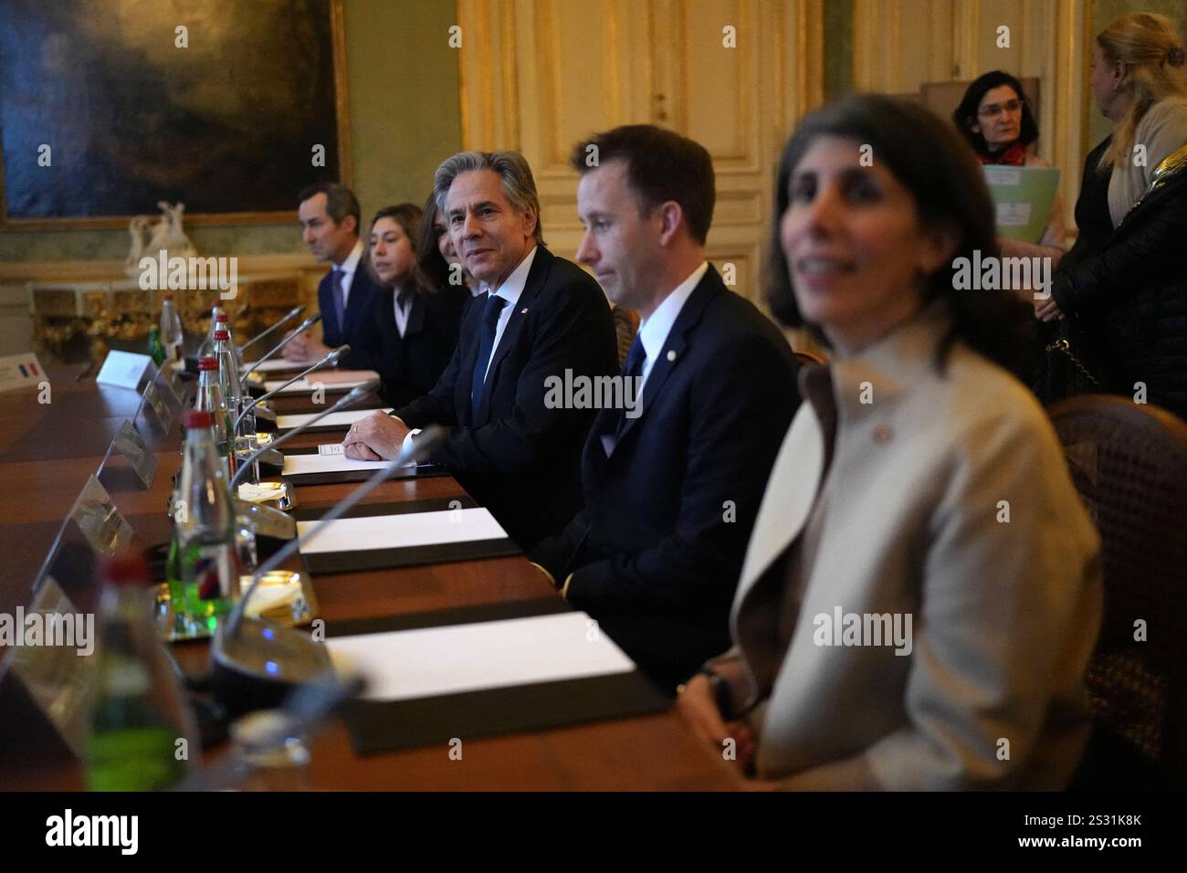 Paris, France. 08th Jan, 2025. U.S. Secretary of State Antony Blinken ...