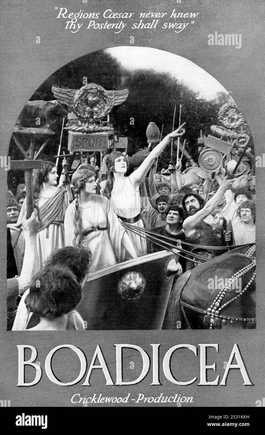 BOADICEA PHYLLIS NEILSON - TERRY as queen boadicea, LILLIAN HALL ...