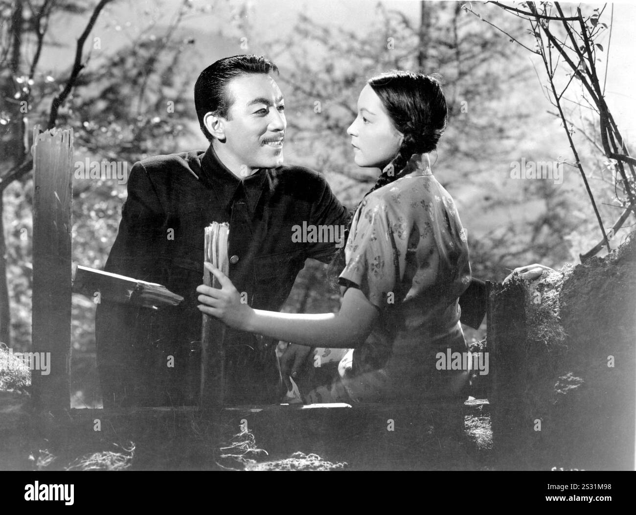 CHINA SKY ANTHONY QUINN left Date: 1945 Stock Photo - Alamy