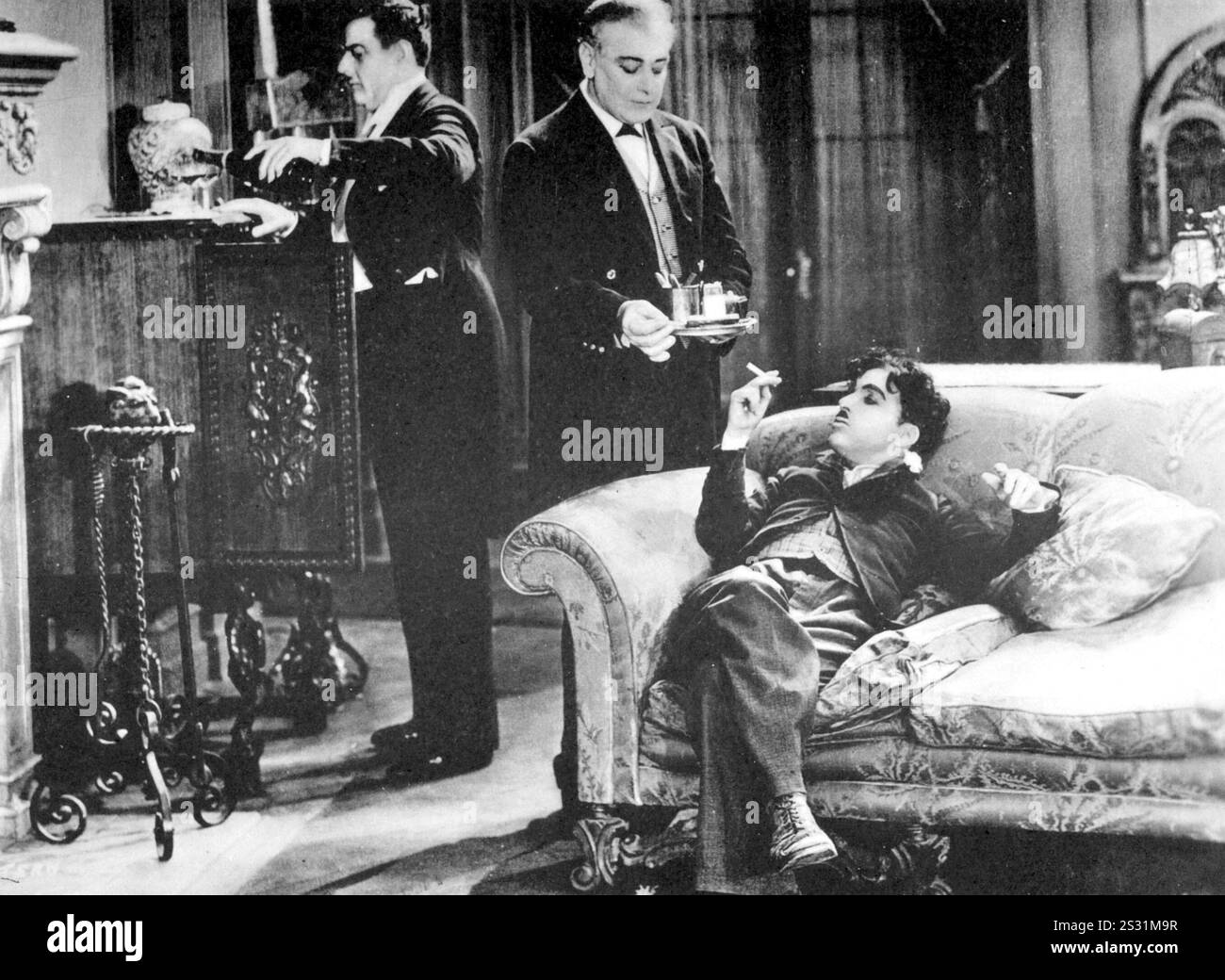 CITY LIGHTS HARRY MYERS, AL ERNEST GARCIA, CHARLES CHAPLIN PICTURE FROM ...