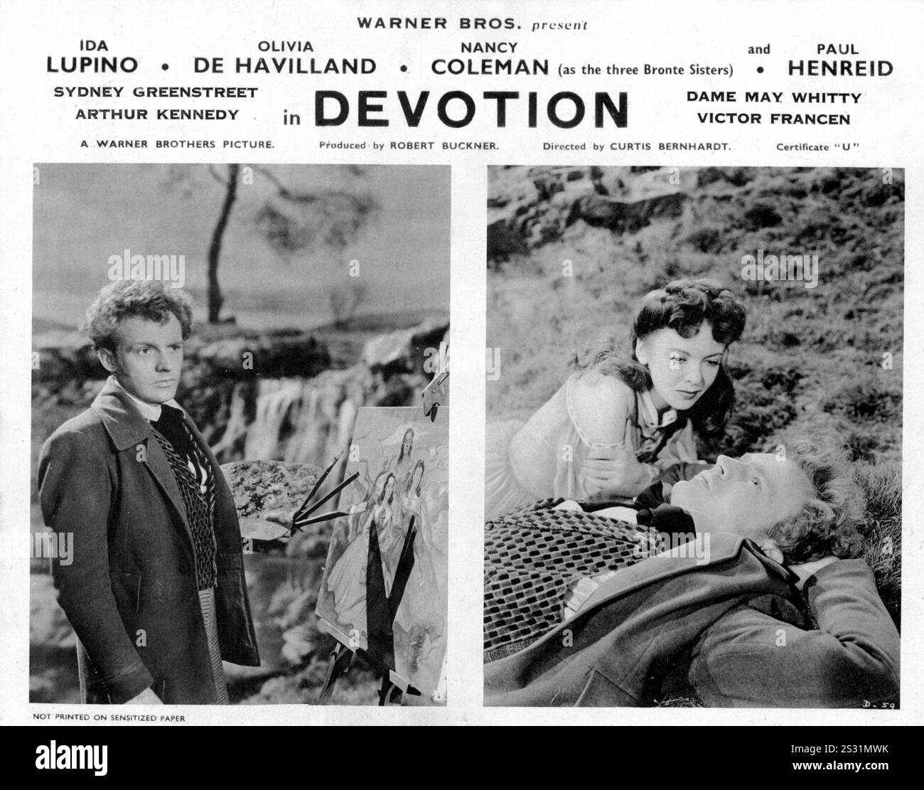 Branwell bronte Black and White Stock Photos & Images - Alamy