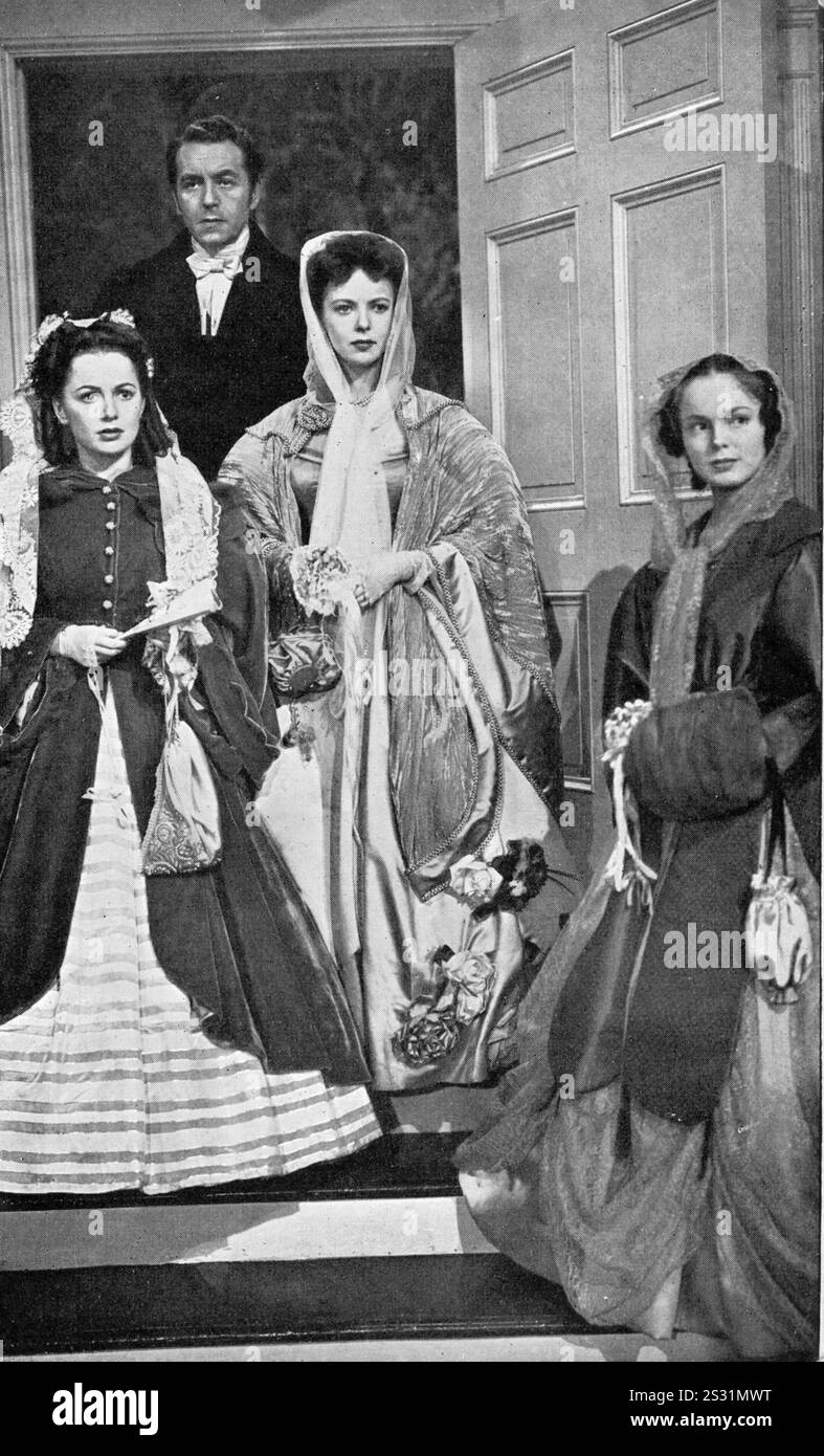 DEVOTION OLIVIA DEHAVILLAND, PAUL HENREID, IDA LUPINO, NANCY COLEMAN DEVOTION OLIVIA DEHAVILLAND ...