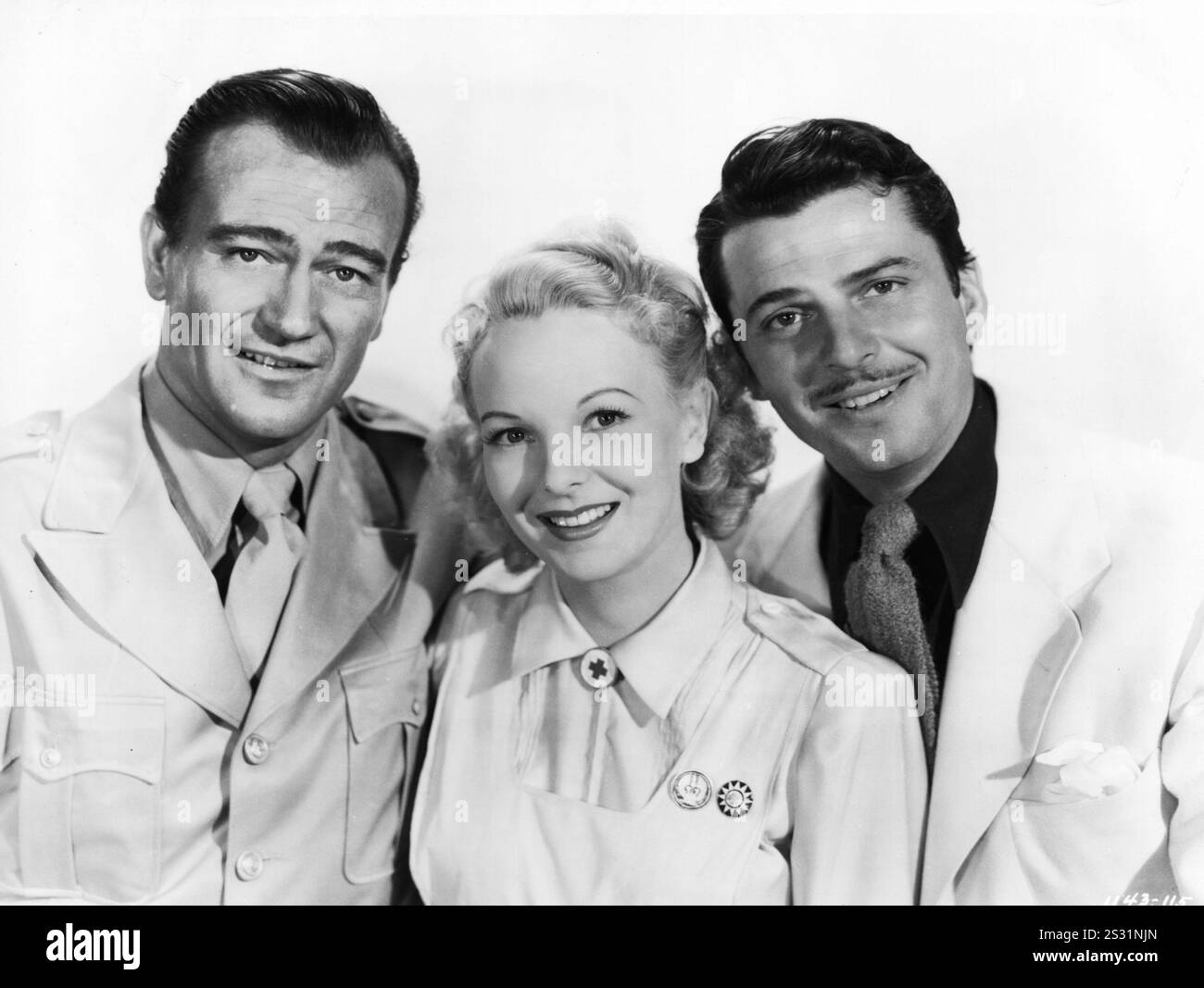 FLYING TIGERS JOHN WAYNE, ANNA LEE AND JOHN CARROLL A REPUBLIC FILM ...