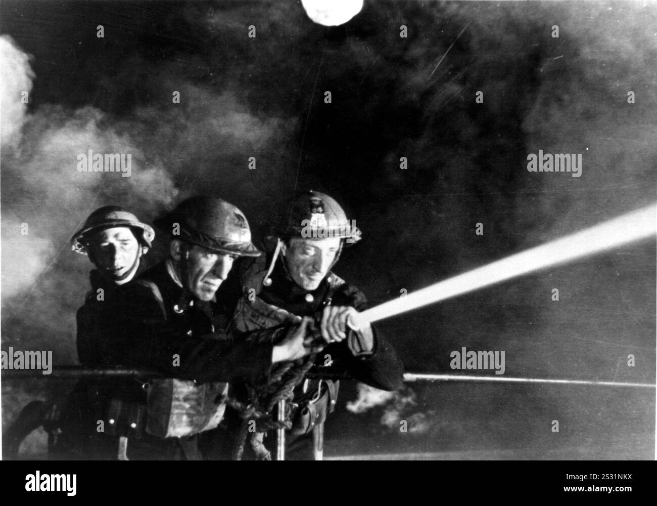 FIRES WERE STARTED DOCUMENTARY BY HUMPHREY JENNINGS MADE BY THE CROWN ...