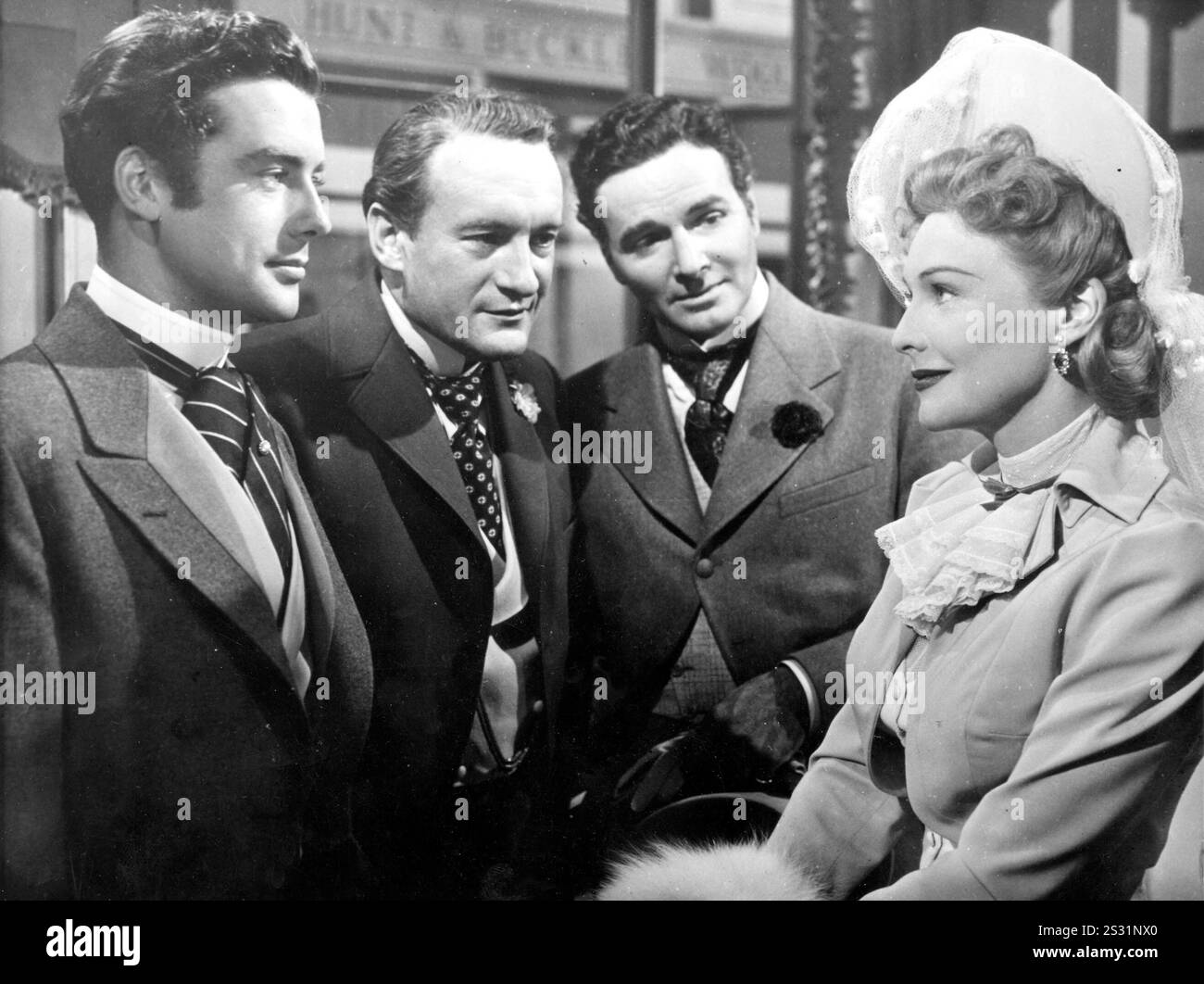 THE FAN C20TH FOX RICHARD GREENE, GEORGE SANDERS, JOHN SUTTON, MADELEINE CARROLL Picture from ...