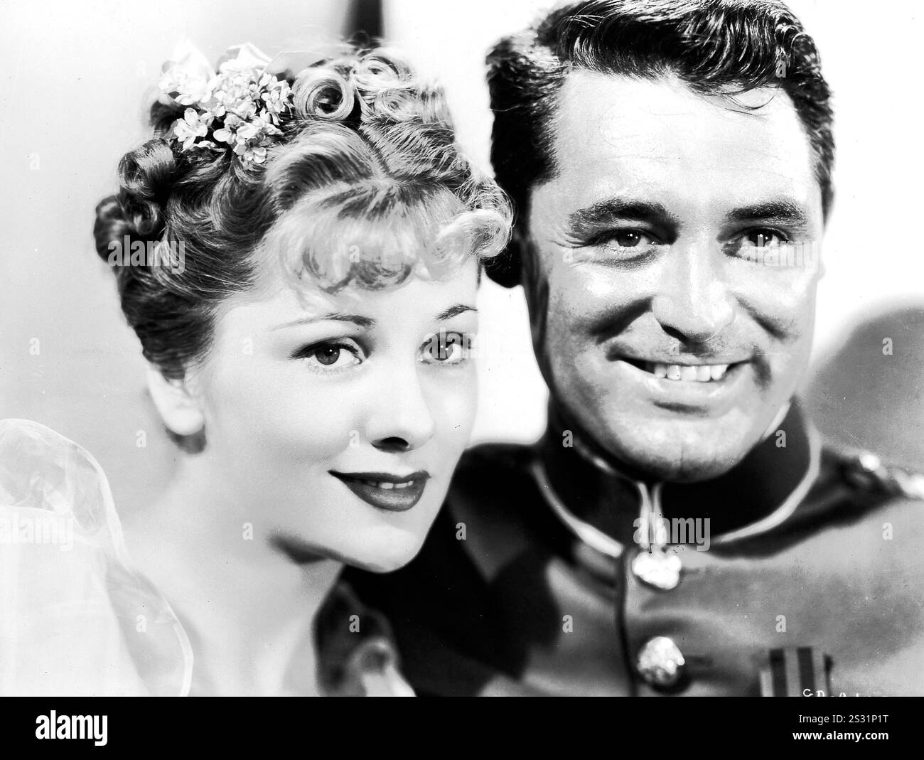 GUNGA DIN CARY GRANT, JOAN FONTANE Date: 1939 Stock Photo - Alamy