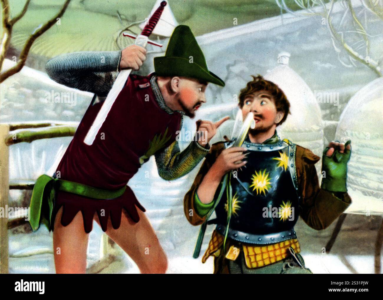 HENRY V ESMOND KNIGHT as Fluellen, ROBERT NEWTON as Ancient Pistol Date ...