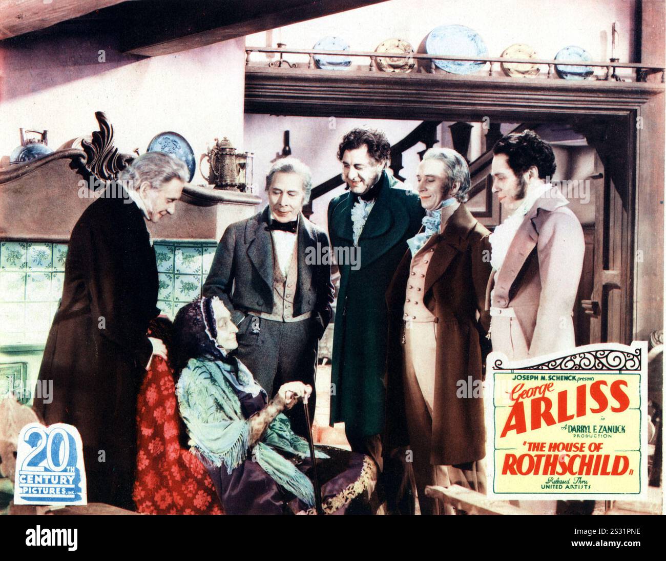 THE HOUSE OF ROTHSCHILD MURRAY KINNELL AS JAMES ROTHSCHILD, HELEN ...