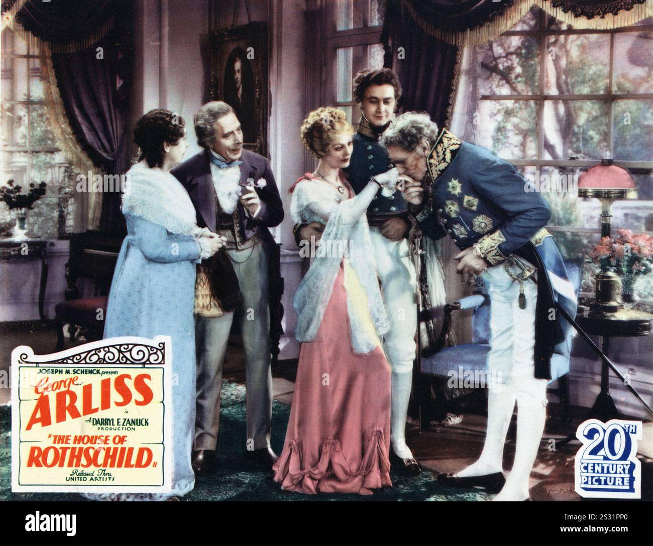 THE HOUSE OF ROTHSCHILD FLORENCE ARLISS AS HANNAH ROTHSCHILD, GEORGE ...