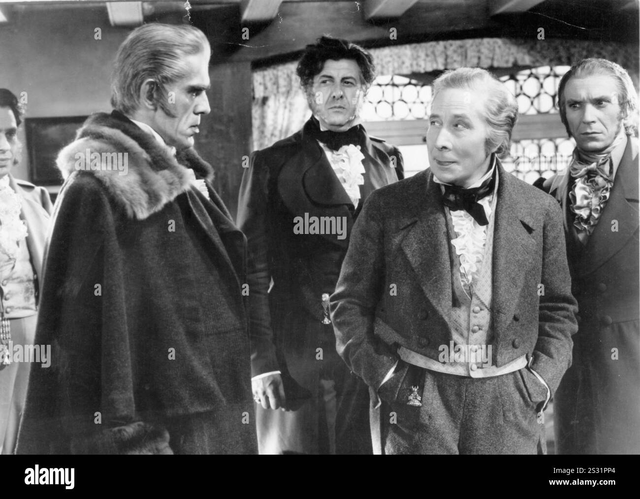 THE HOUSE OF ROTHSCHILD BORIS KARLOFF AS COUNT LEDRANTZ, PAUL HARVEY AS ...