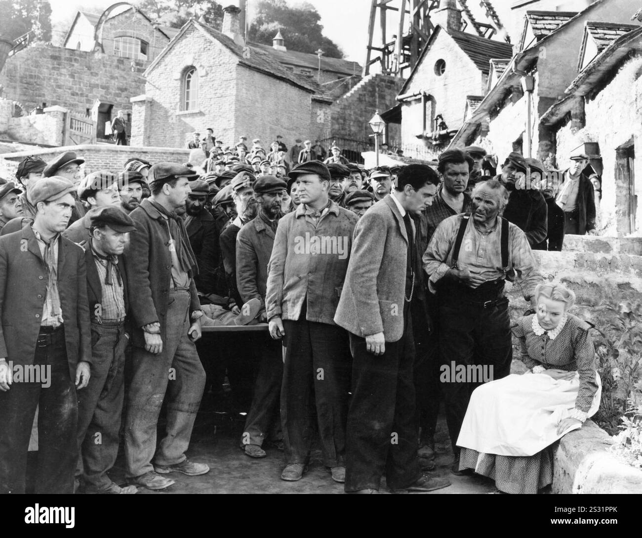 HOW GREEN WAS MY VALLEY WALTER PIDGEON, JOHN LODER, DONALD CRISP AND ...