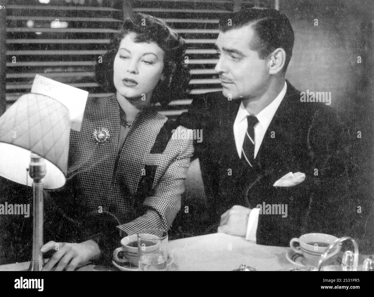 THE HUCKSTERS AVA GARDNER AND CLARK GABLE AN MGM PICTURE Date: 1947 ...
