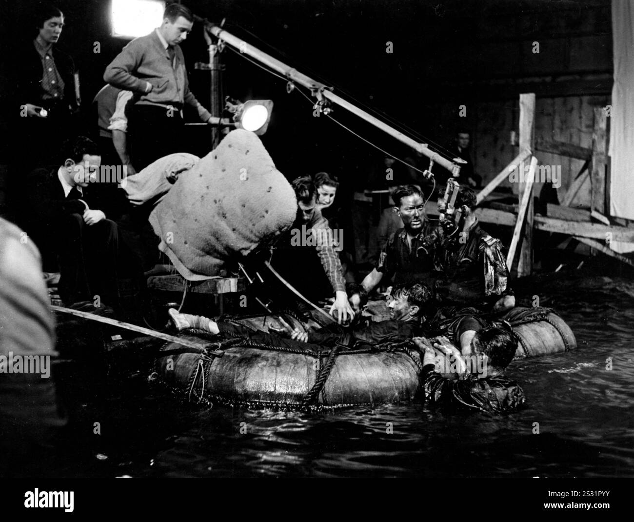 David lean on set Black and White Stock Photos & Images - Alamy