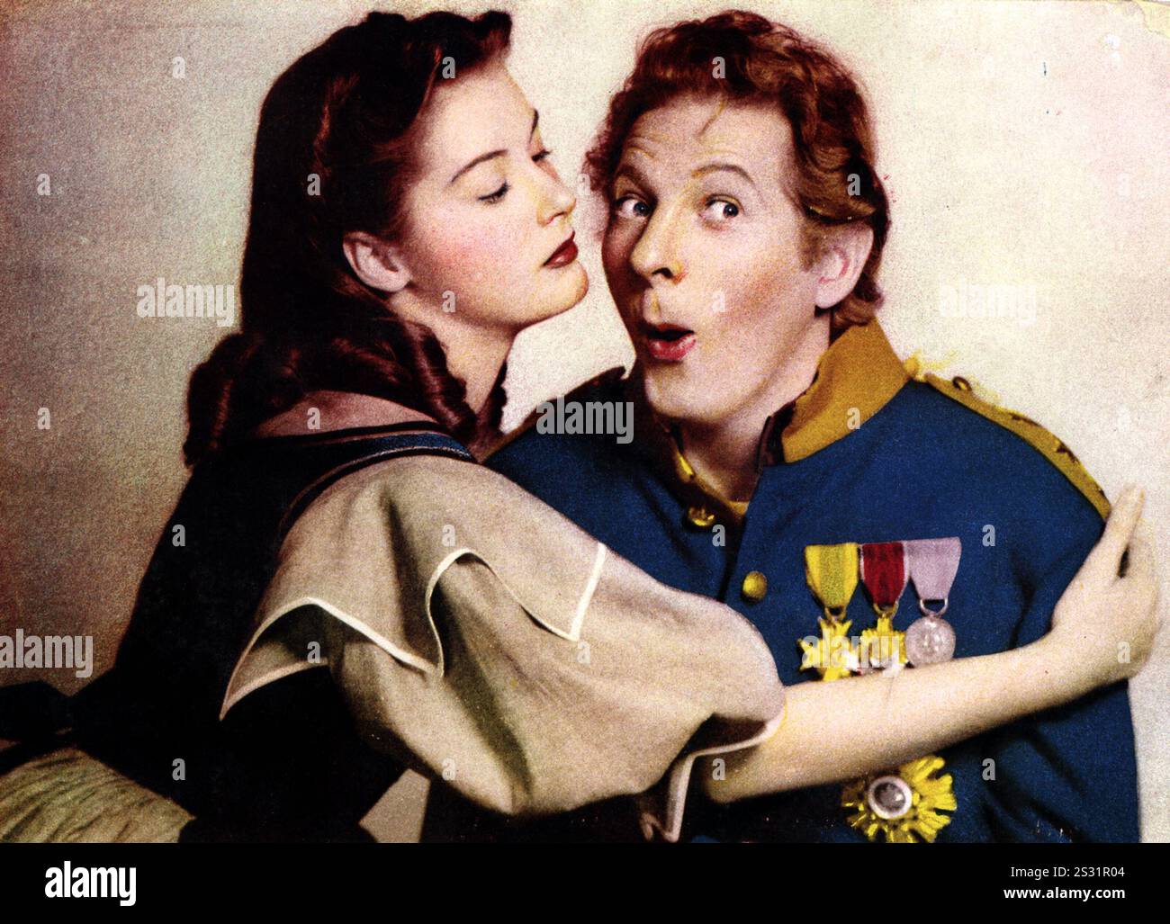 INSPECTOR GENERAL BARBARA BATES, DANNY KAYE Date: 1949 Stock Photo - Alamy