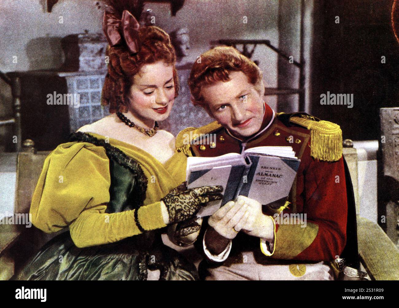 INSPECTOR GENERAL ELSA LANCHESTER, DANNY KAYE Date: 1949 Stock Photo ...