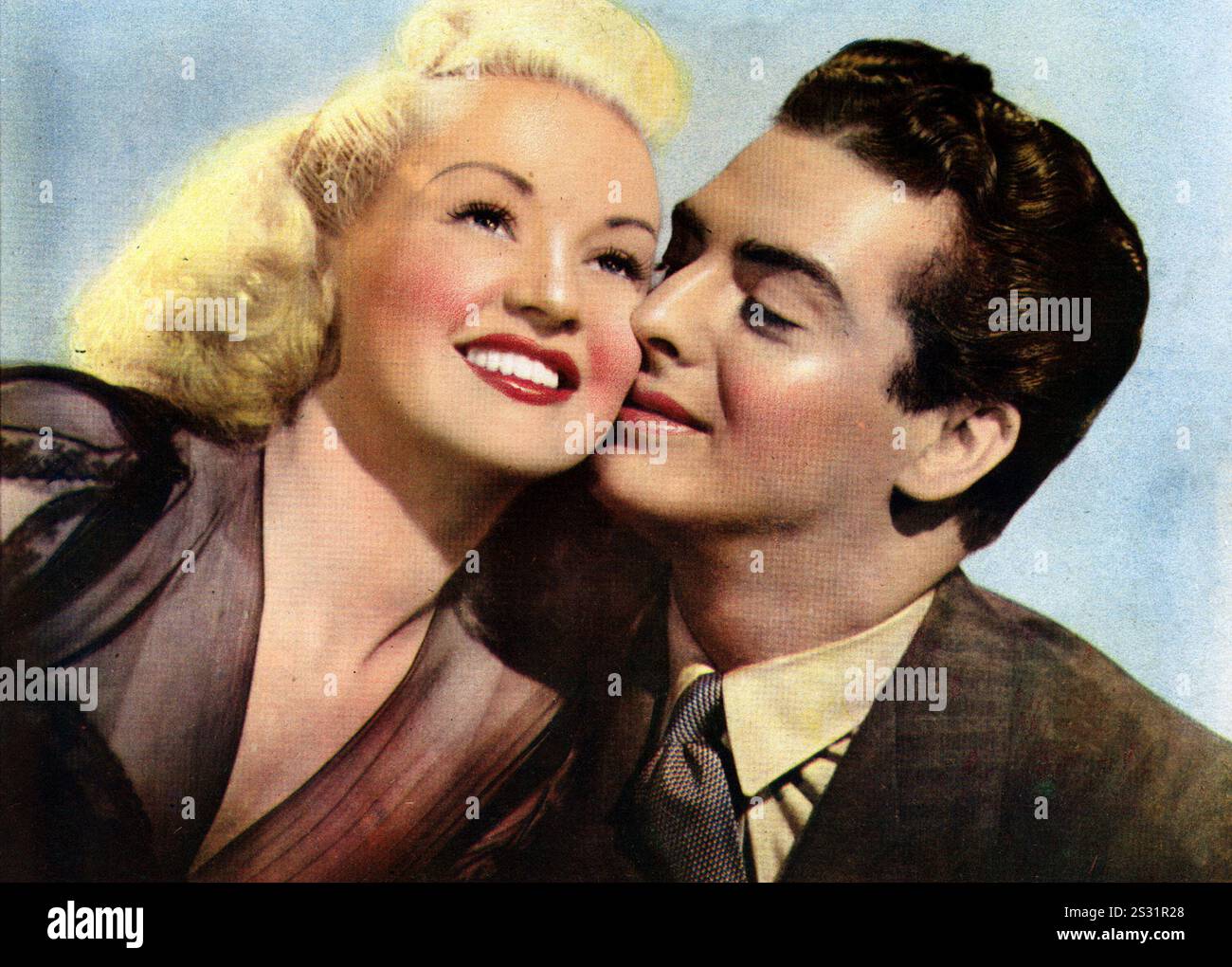 I WAKE UP SCREAMING Betty Grable and Victor Mature Date: 1941 Stock ...