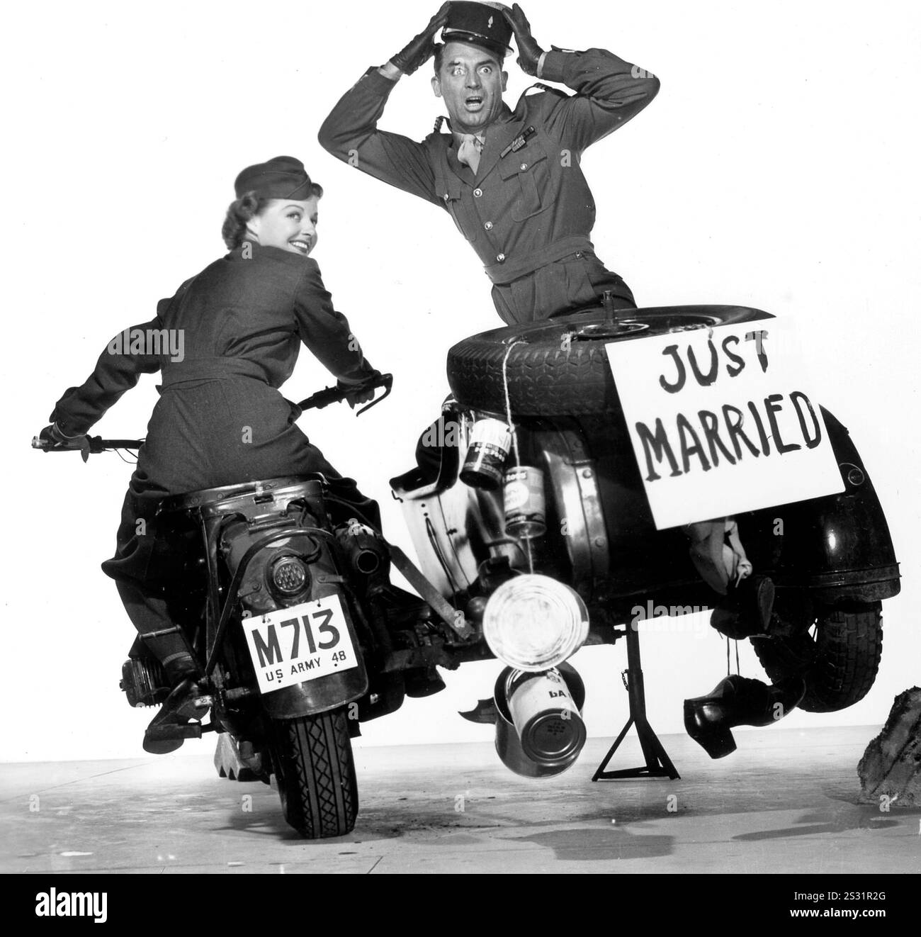 I WAS A MALE WAR BRIDE ANN SHERIDAN, CARY GRANT Date: 1949 Stock Photo ...