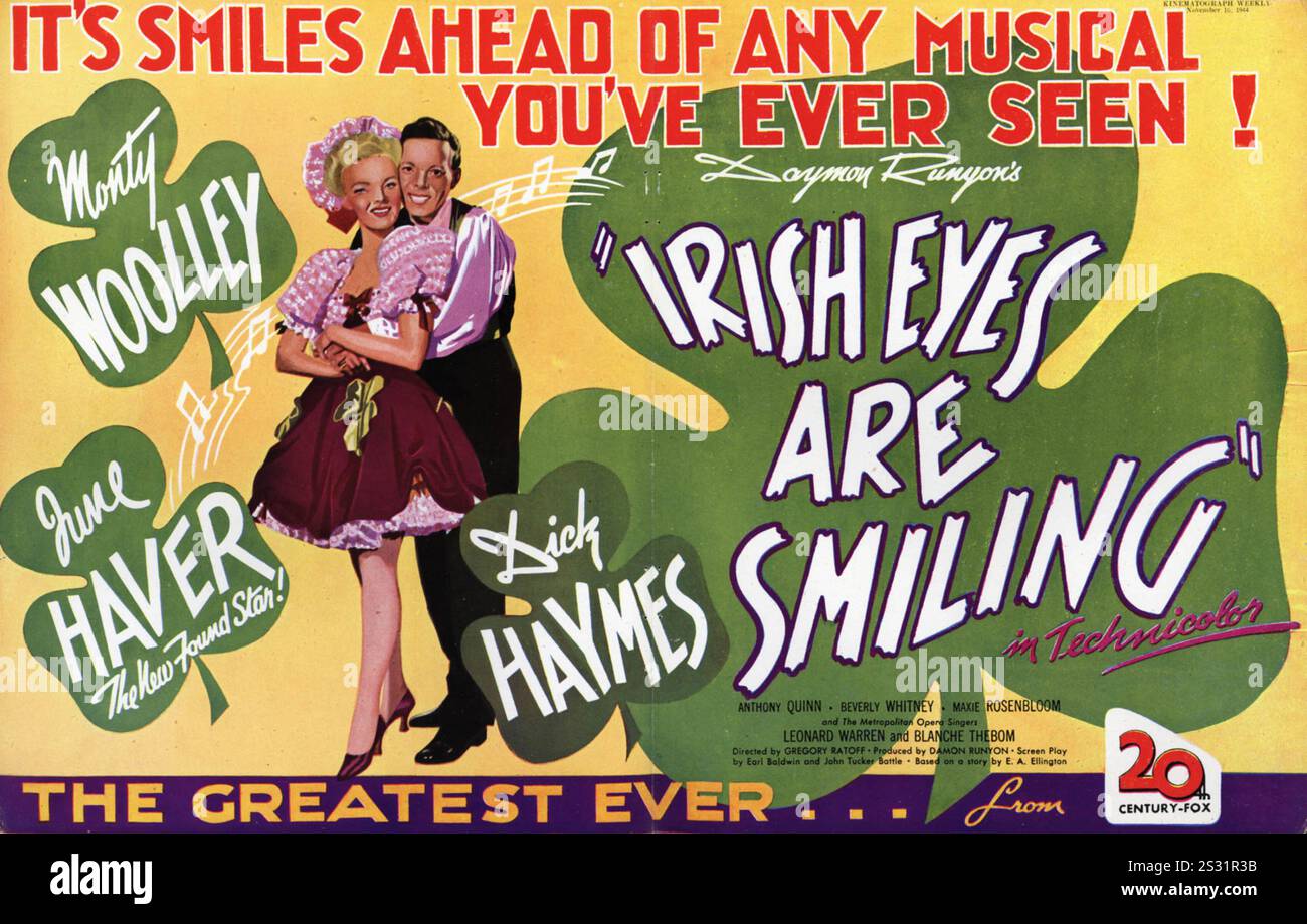 Smiling irish eyes hi-res stock photography and images - Alamy