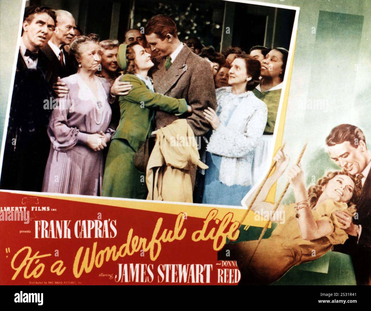 IT'S A WONDERFUL LIFE [US 1946] DONNA REED, JAMES STEWART Date: 1946 ...