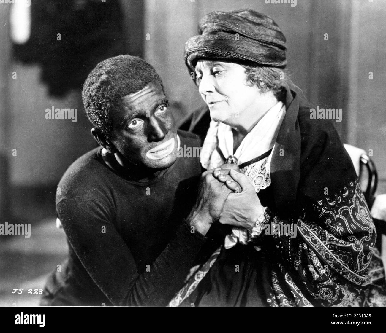 THE JAZZ SINGER AL JOLSON, EUGENIE BESSERER Date: 1927 Stock Photo - Alamy