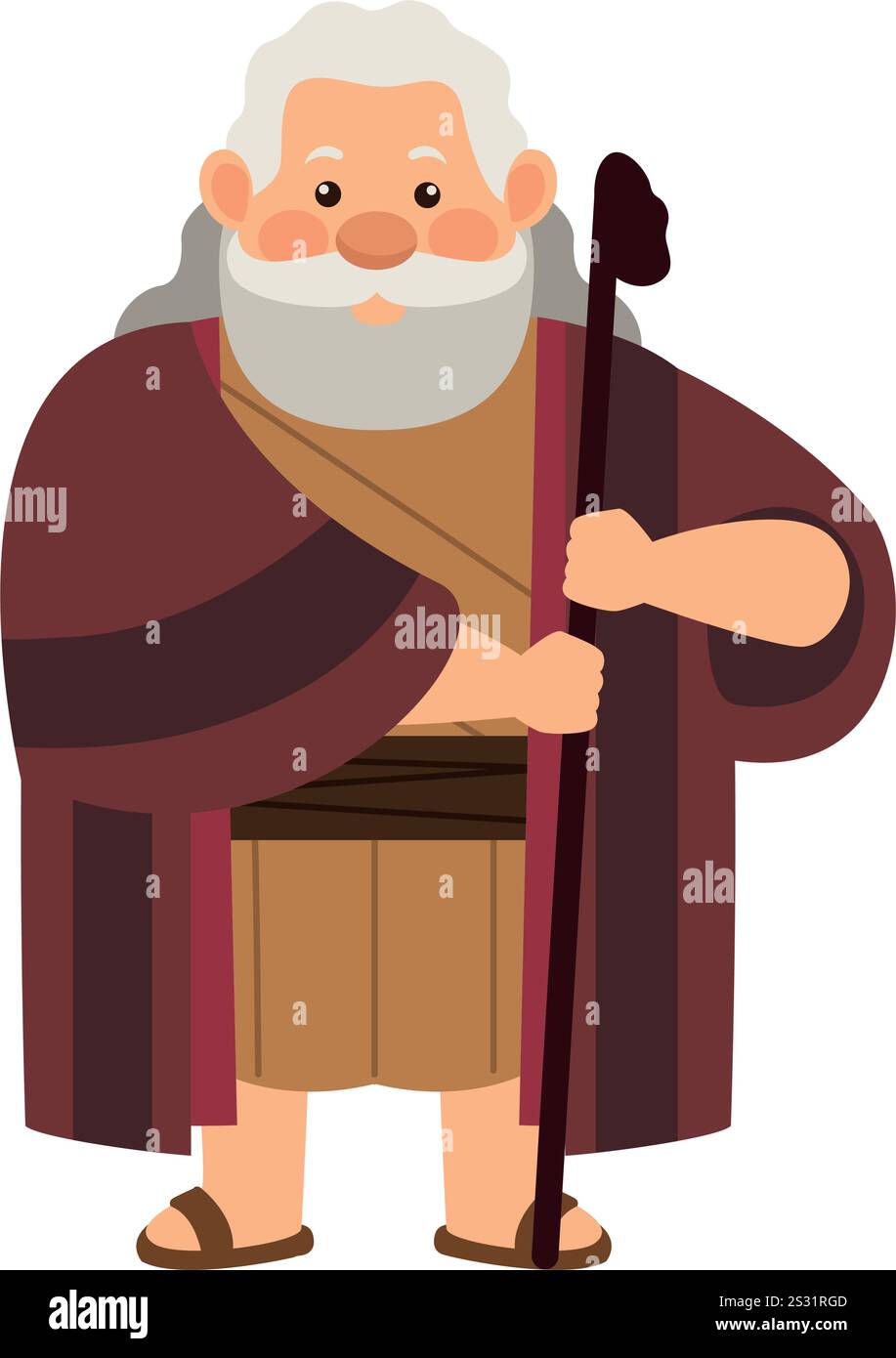 cute moses cartoon Stock Vector Image & Art - Alamy