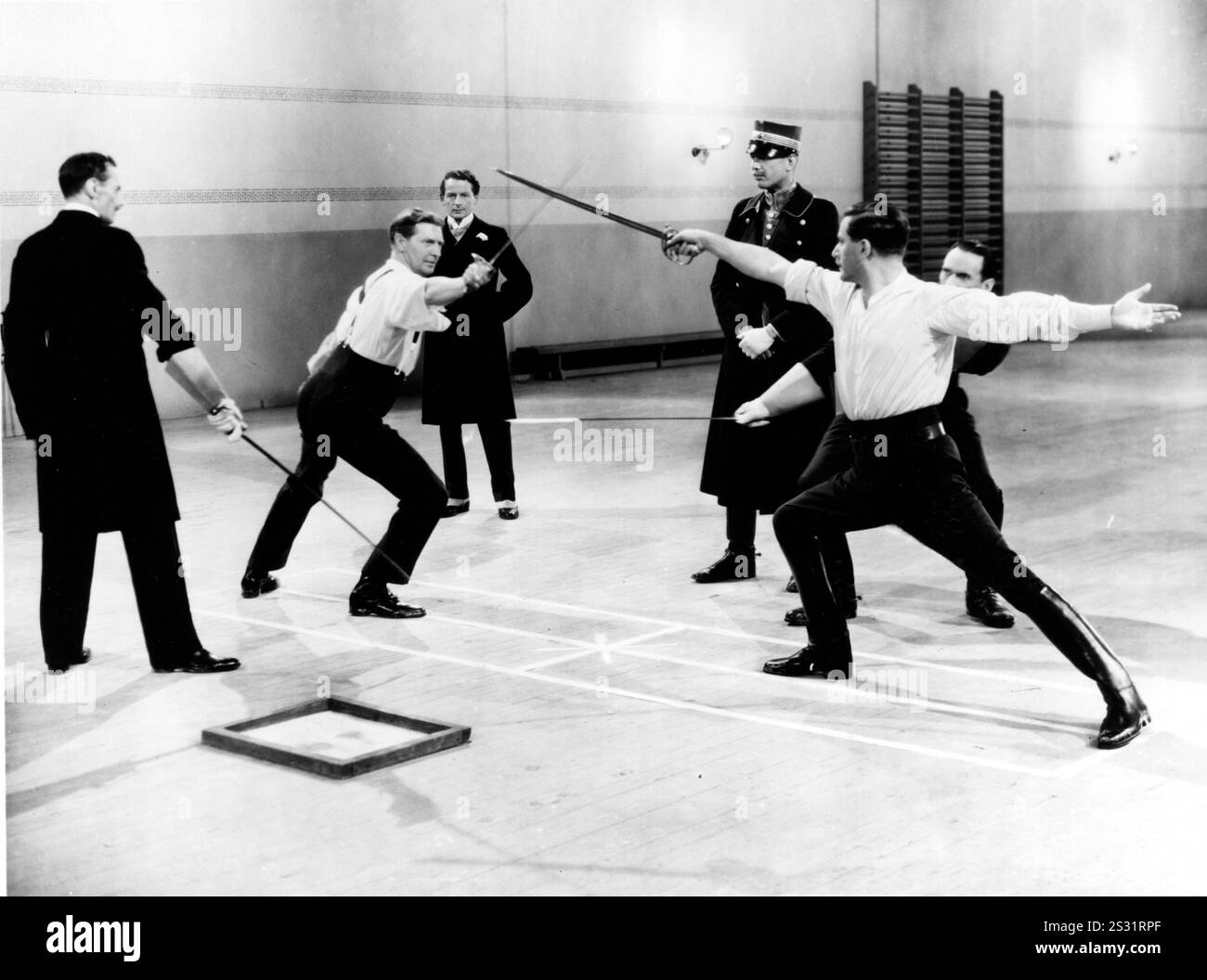 THE LIFE AND DEATH OF COLONEL BLIMP Roger Livesey and Anton Walbrook ...