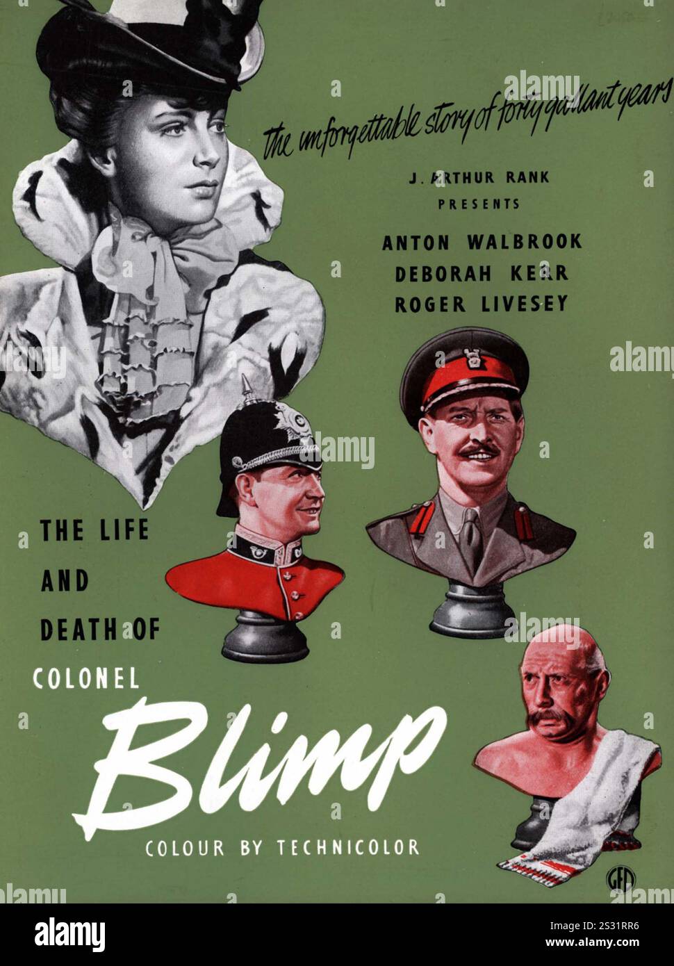 LIFE AND DEATH OF COLONEL BLIMP Date: 1943 Stock Photo - Alamy