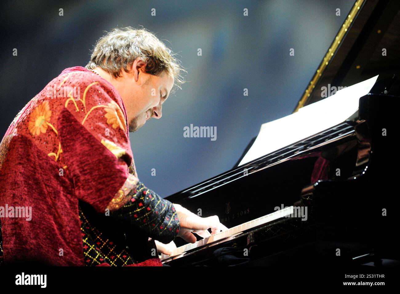 Der spanische Jazz-Pianist Daniel Garcia beim Internationalen ...