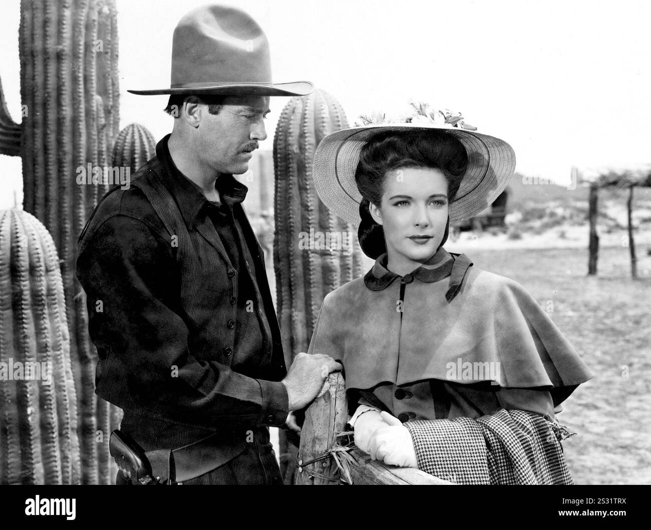 MY DARLING CLEMENTINE HENRY FONDA, CATHY DOWNS Date: 1946 Stock Photo ...